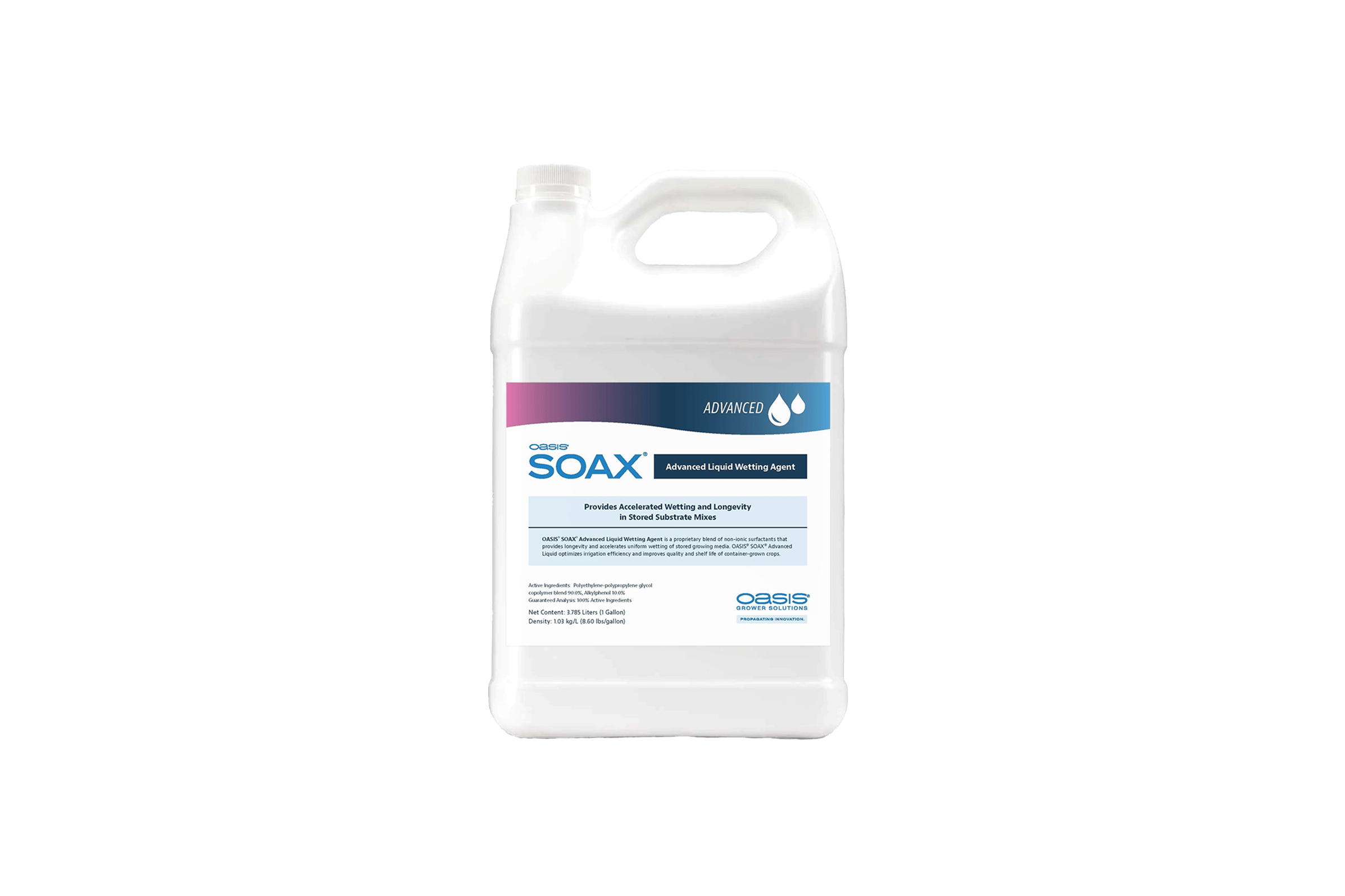 OASIS® SOAX® Advanced Liquid Wetting Agent – Oasis Grower Solutions